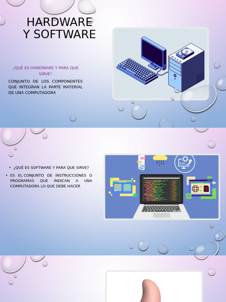 Definición de Hardware y Software | PDF