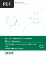 PDHPE Stage 5 Syllabus Overview | PDF | Psychological Resilience ...