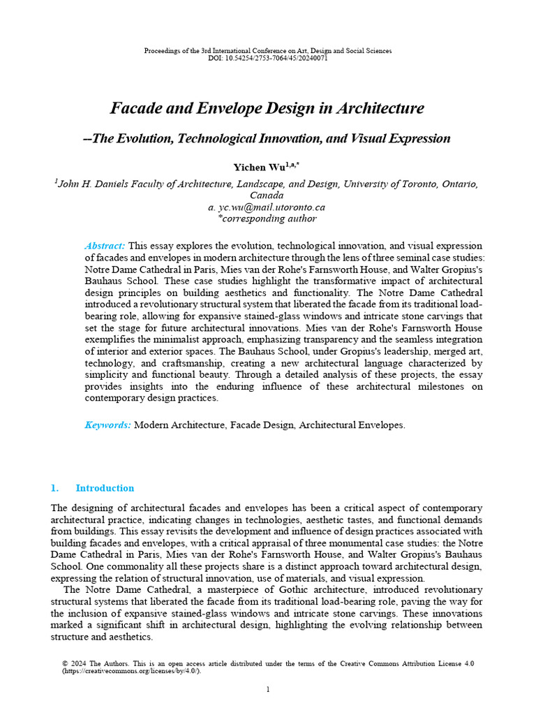 Facade_and_Envelope_Design_in_Architecture--The_Ev | PDF | Gothic ...