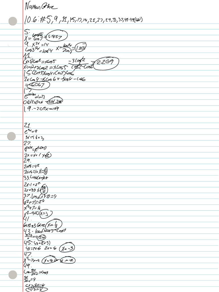 10.6 College Alg | PDF