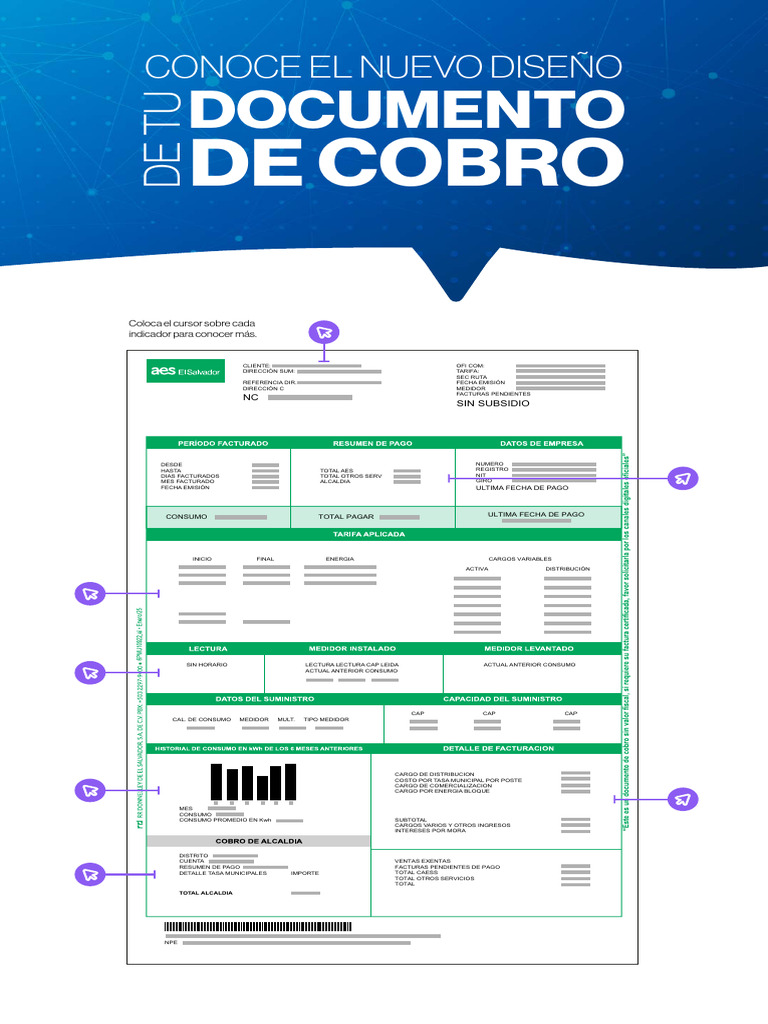 Billing Document - Documento de Cobro - Interactivo - Ene 25 | PDF
