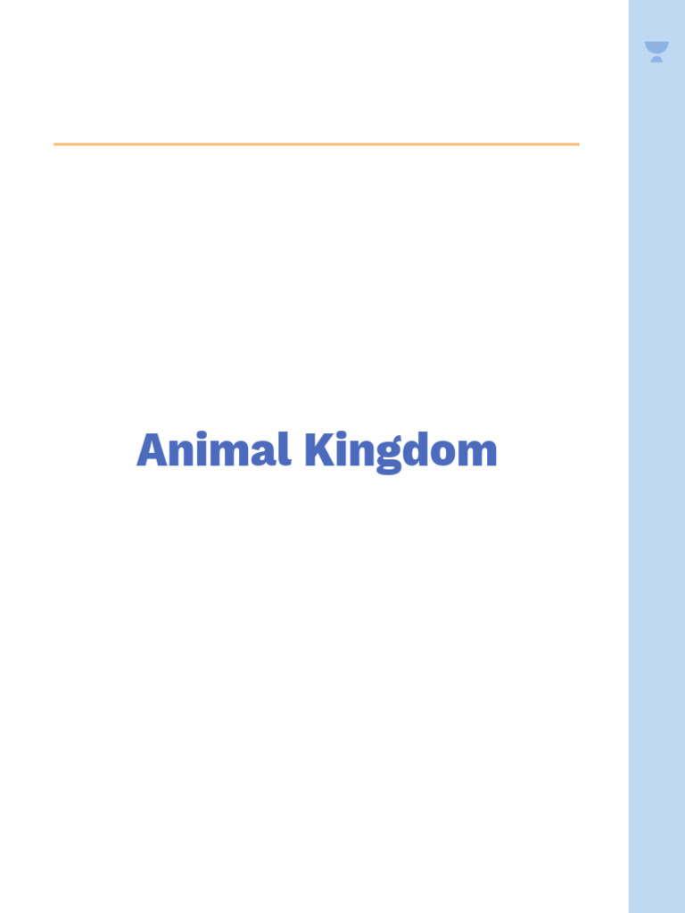 Animal Kingdom Full Chapter Notes 1 | PDF | Respiratory System | Egg
