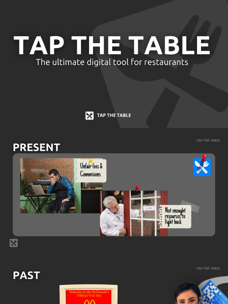 Tap The Table - Grabb Pitch Deck 2021 | PDF