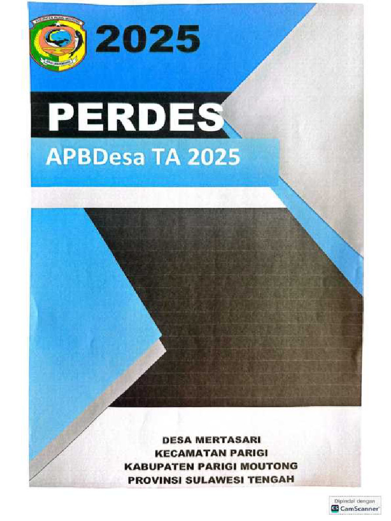 PERDES APBDesa | PDF