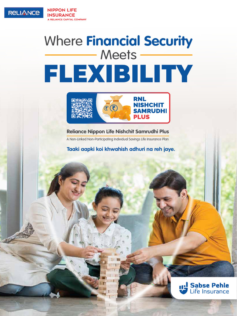 Reliance Nippon Life Nishchit Samrudhi Plus | PDF | Cost Of Living ...