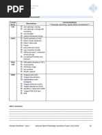Oral Mechanism Exam Report | PDF | Tongue | Human Anatomy