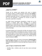 Metodología AMEF: Pasos y Criterios | PDF