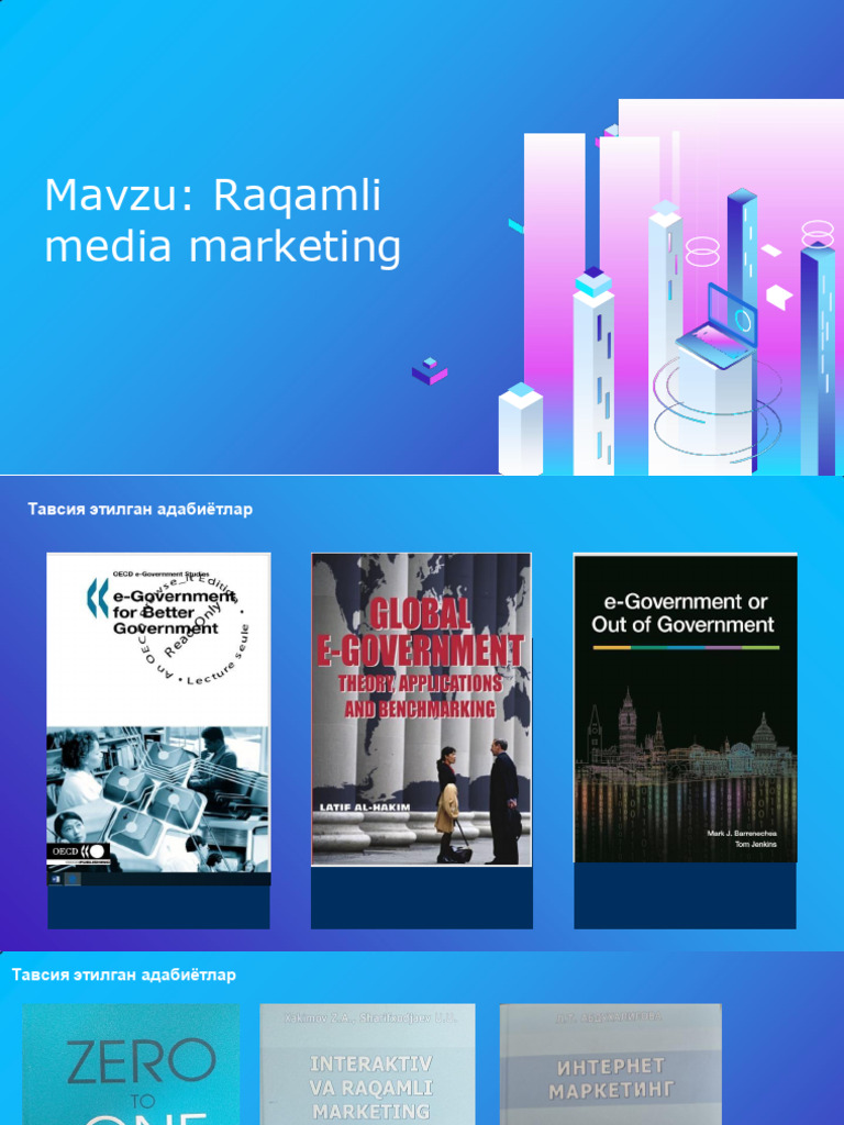 7-Mavzu Raqamli Media Marketing Hu | PDF
