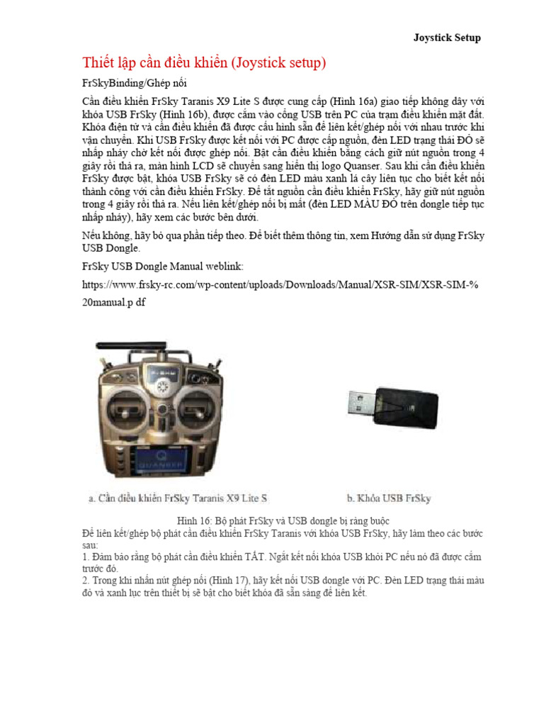 Joystick Setup | PDF