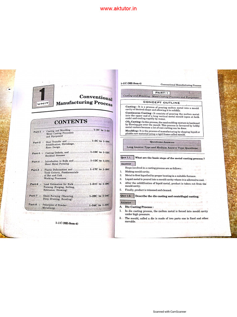 Manufacturing Processes | PDF
