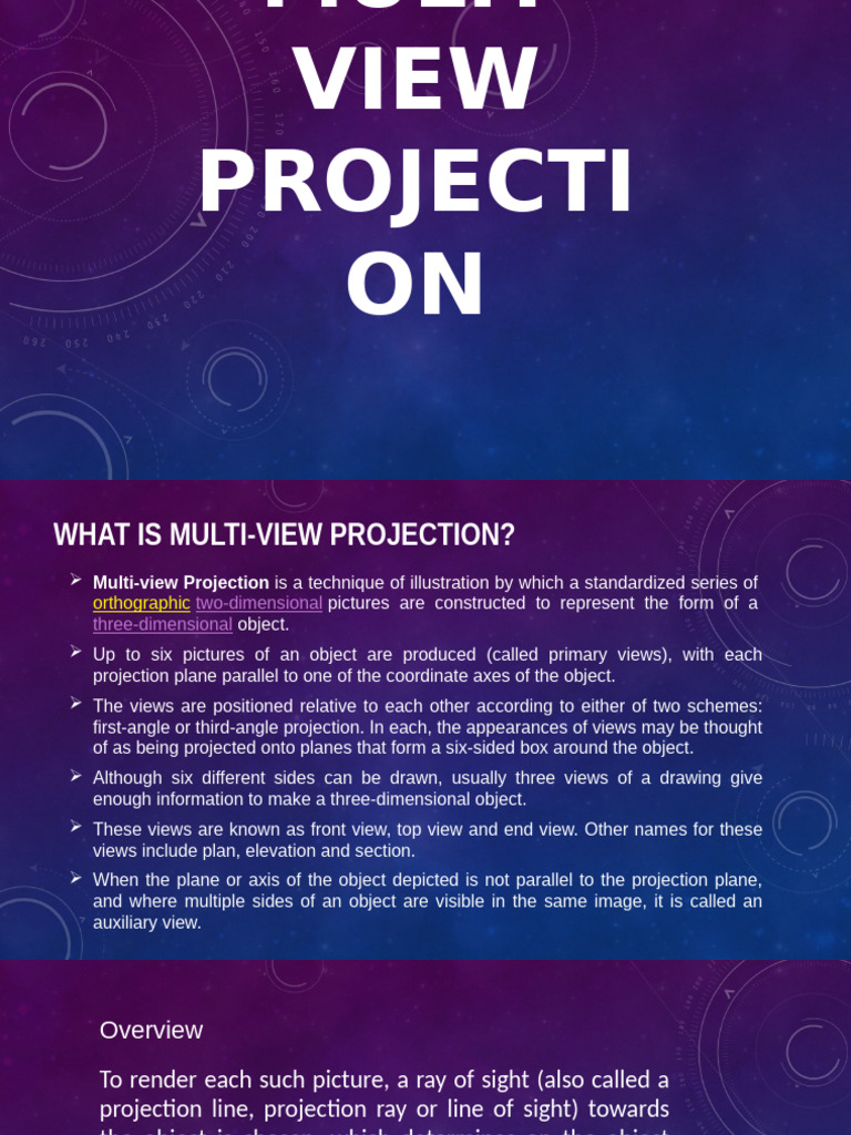 G 2 Multi View Projection Id Final | PDF | Geometry | Mathematical Concepts