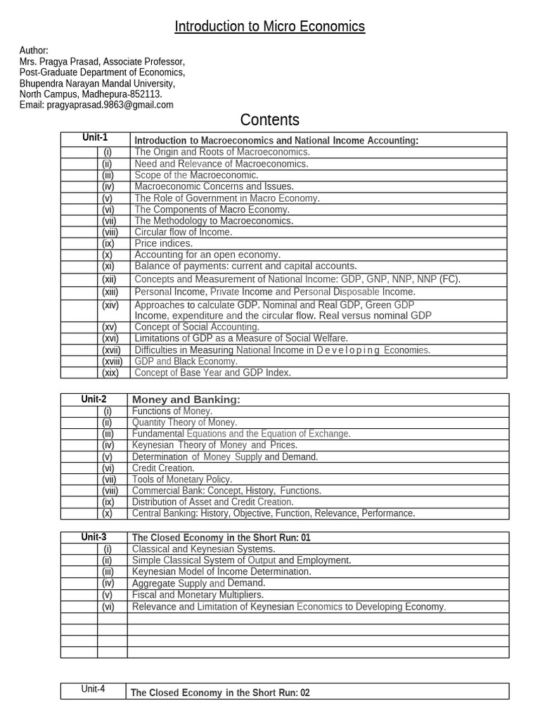 An Introduction To Macro Economics | PDF | Keynesian Economics | Economics
