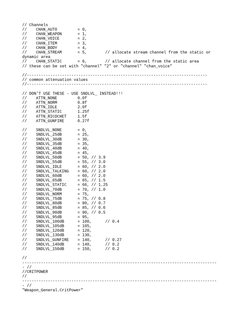 Game Sounds Weapons | PDF | Projectiles | Firearms