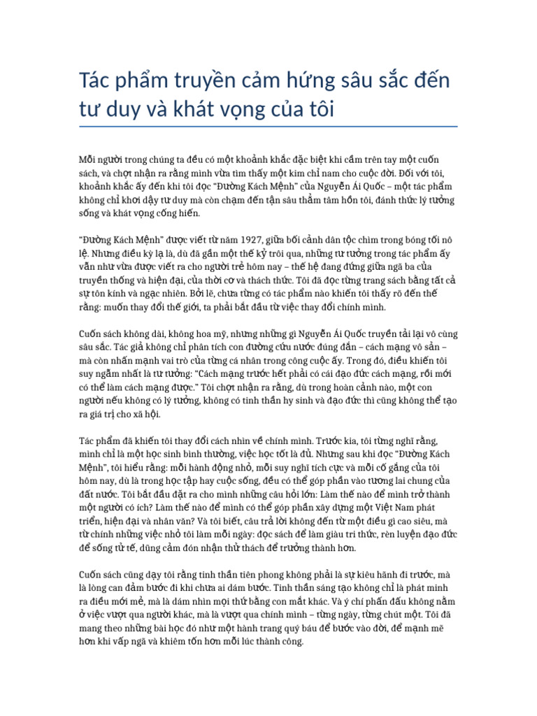 Tac Pham Truyen Cam Hung | PDF