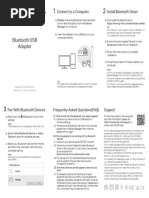 Driver Installation Guide-CM748 CM749 | PDF | Bluetooth | Computing