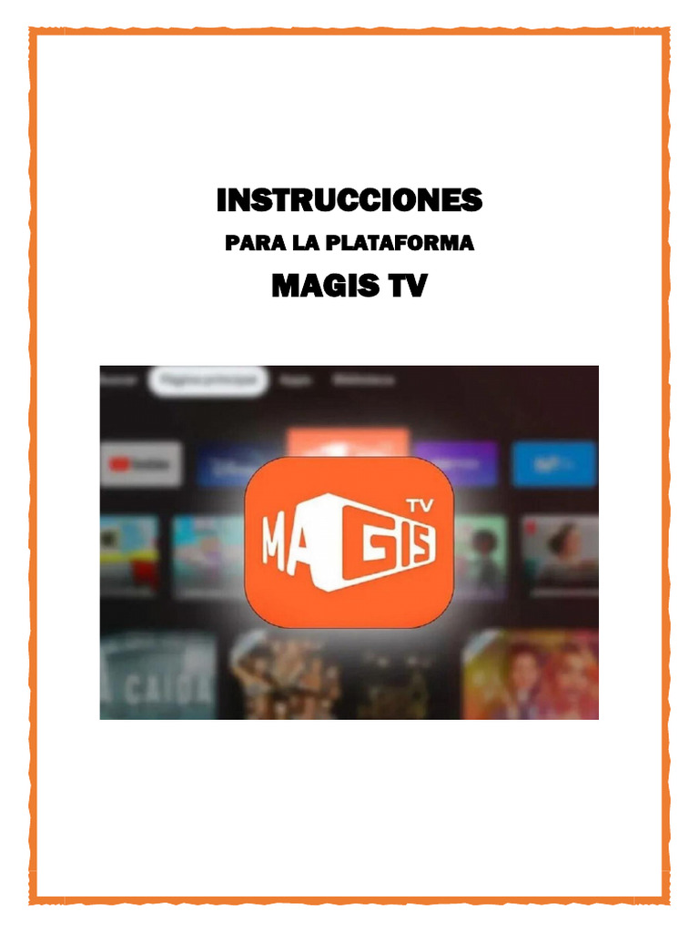 Guía para Instalar Magis TV | PDF