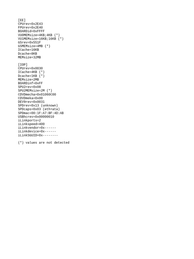 SCPH-90001 BIOS v18 USA Details | PDF