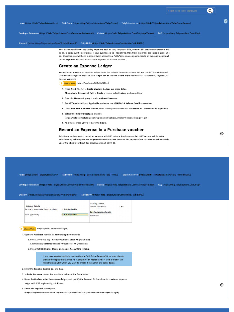 Expense Ledger | PDF