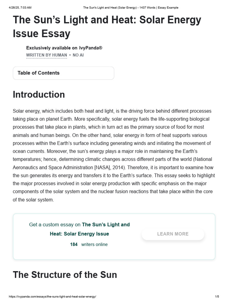 How the Sun Produces Light and Heat | PDF | Sun | Nuclear Fusion