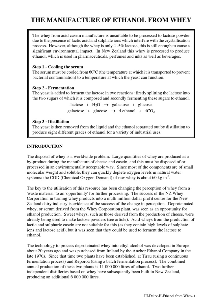 Fermentation of Ethanol | PDF | Ethanol | Distillation