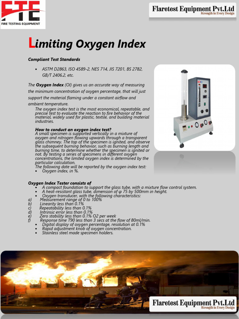 Limiting Oxygen Index | PDF
