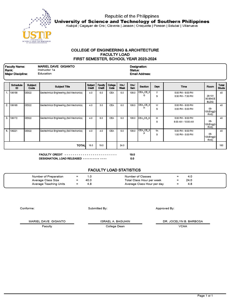 Giganto 1st Sem 2023 2024 | PDF | Solid Mechanics | Mechanics