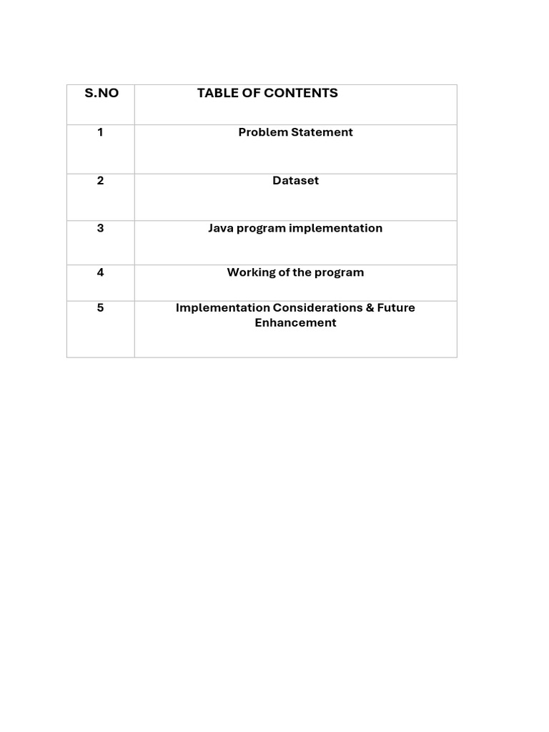 Java Program Implementation Guide | PDF