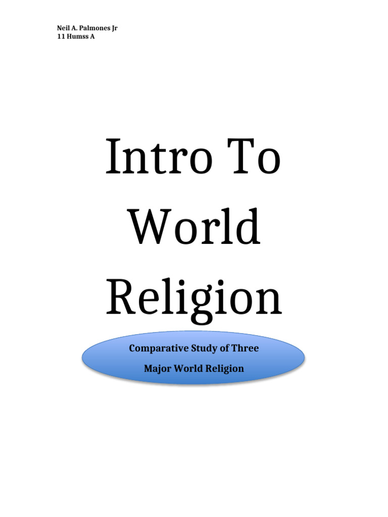 Comparative Study Religions | PDF | Ummah | Prophets And Messengers In ...