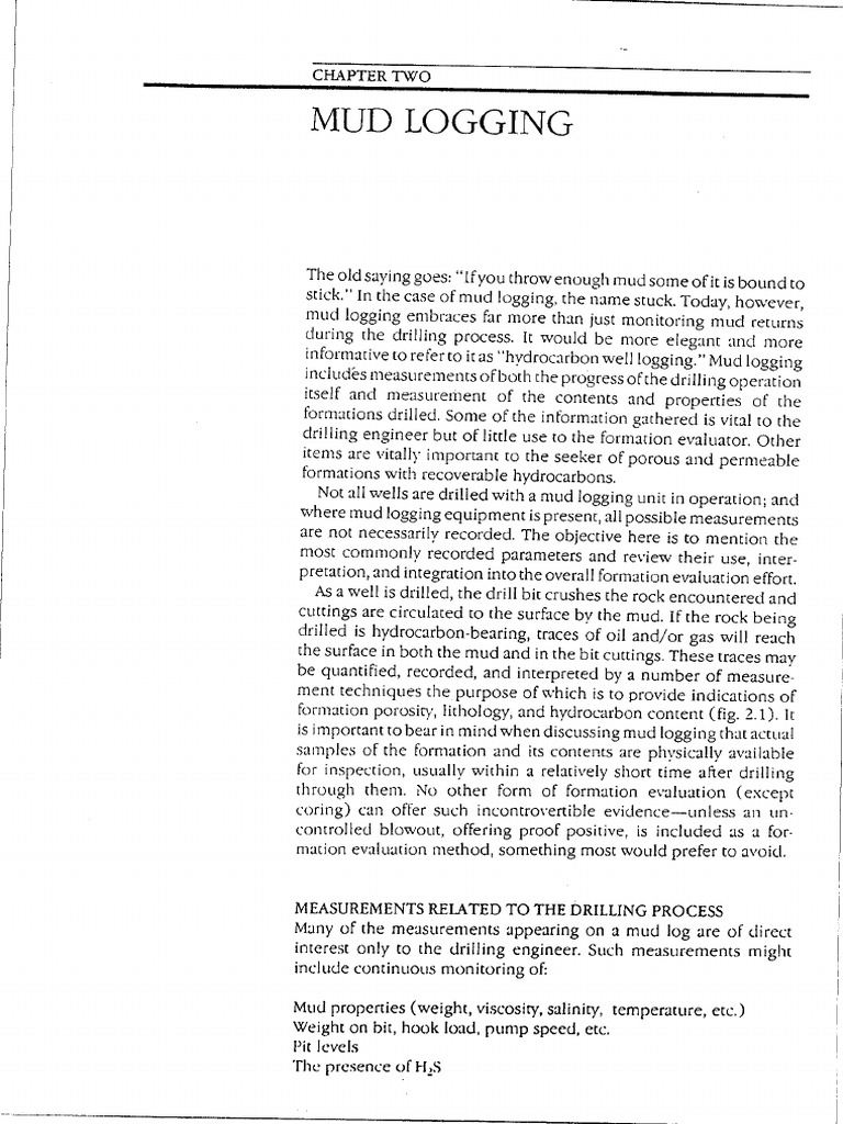 Mud Logging | PDF