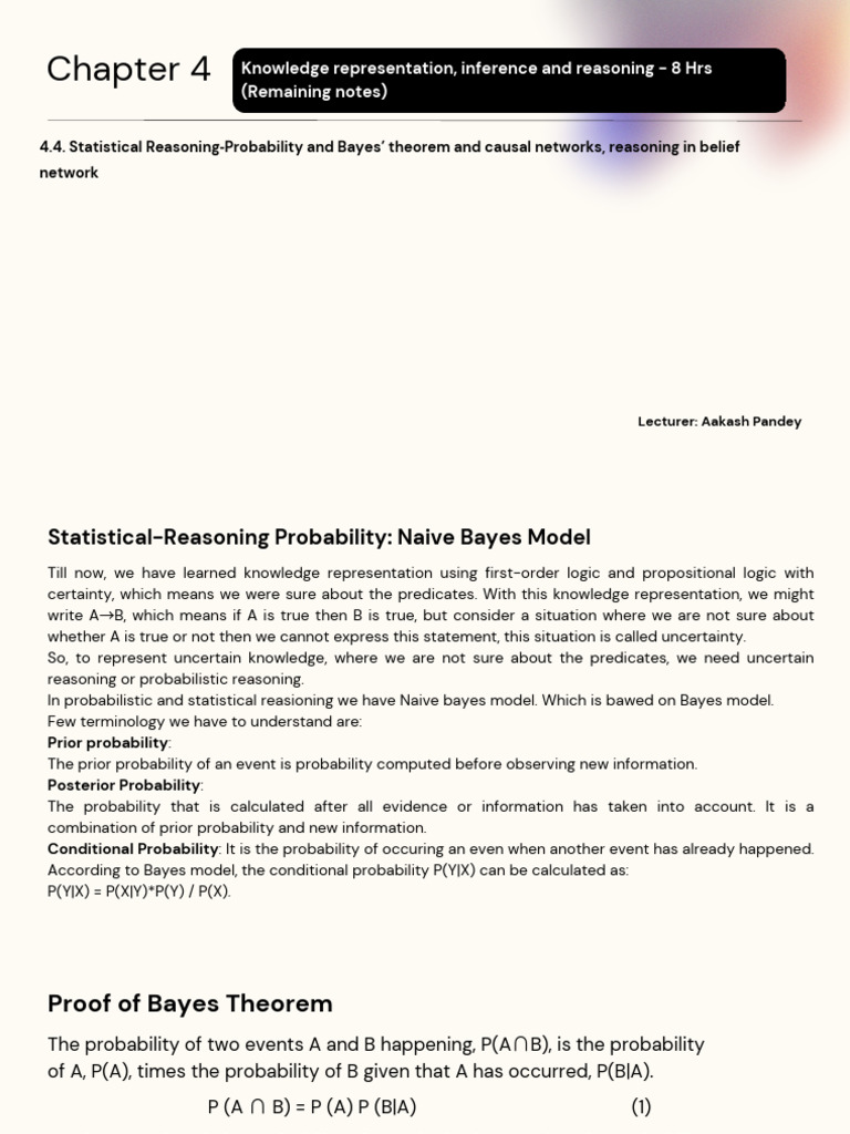 Chapter 4 AI (Remaining)_b7a9f14b-0ba3-4811-953c-73d5374ba73d | PDF ...