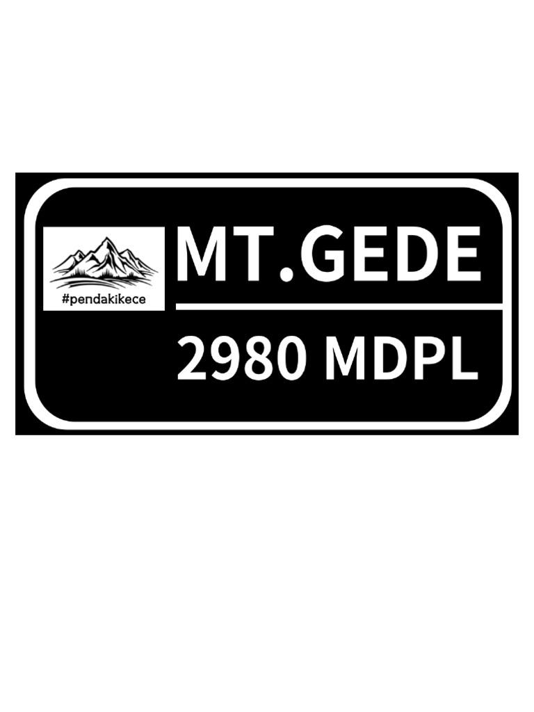 MT Gede | PDF