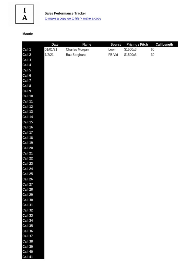 07-Sales Performance Tracker | PDF