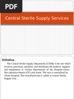 WORKFLOW OF CSSD IN HOSPITAL[1] | PDF | Sterilization (Microbiology ...