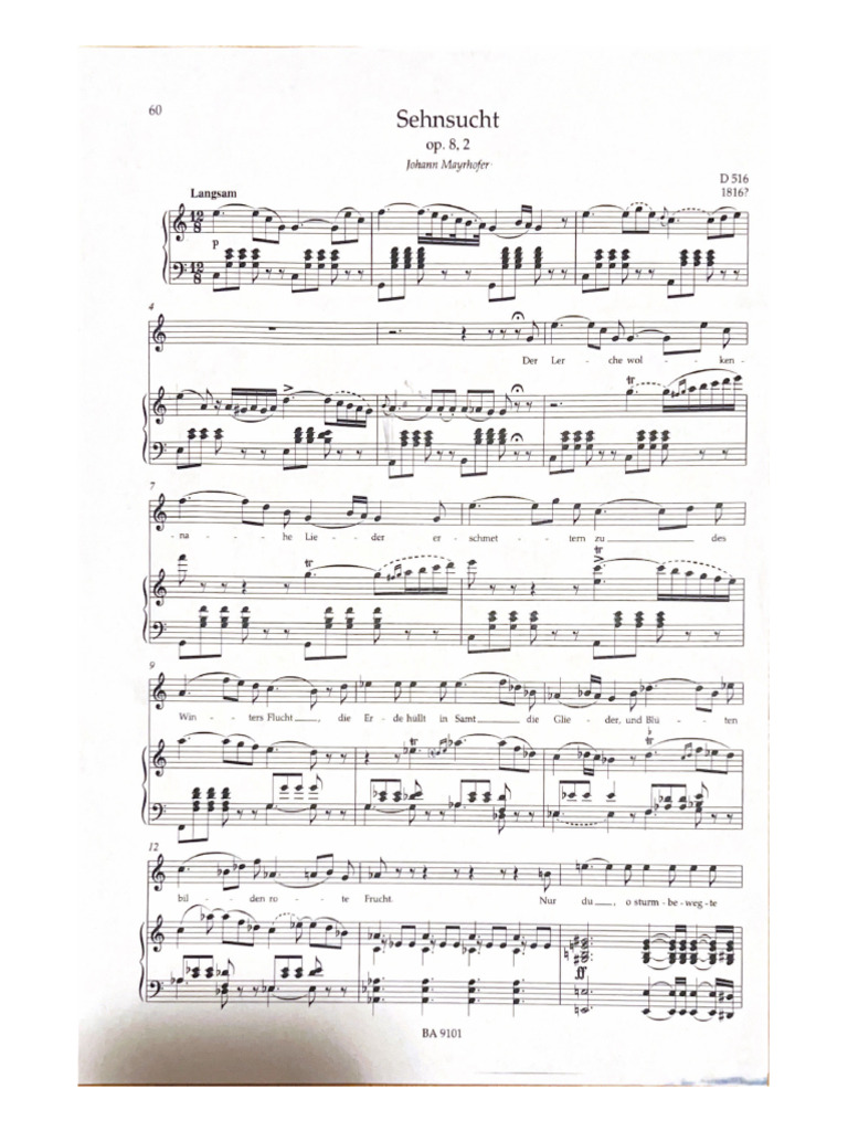 Sehnsucht | PDF