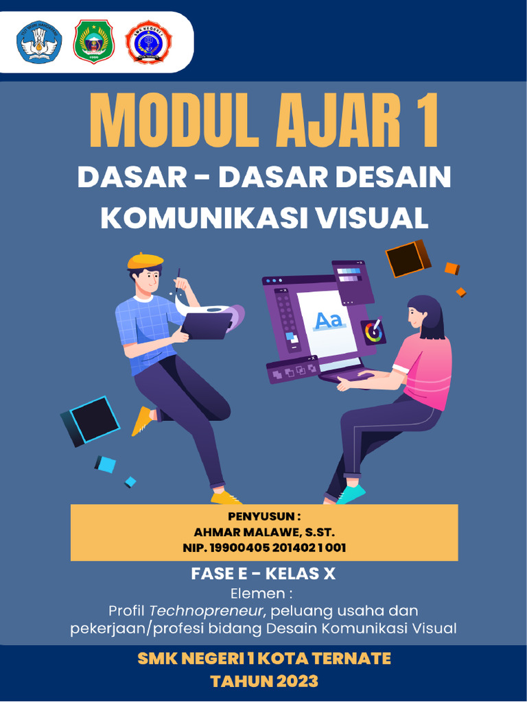 Modul Ajar Dasar-Dasar Desain Komunikasi Visual - Profesi Dan Peluang Kerja Dala | PDF