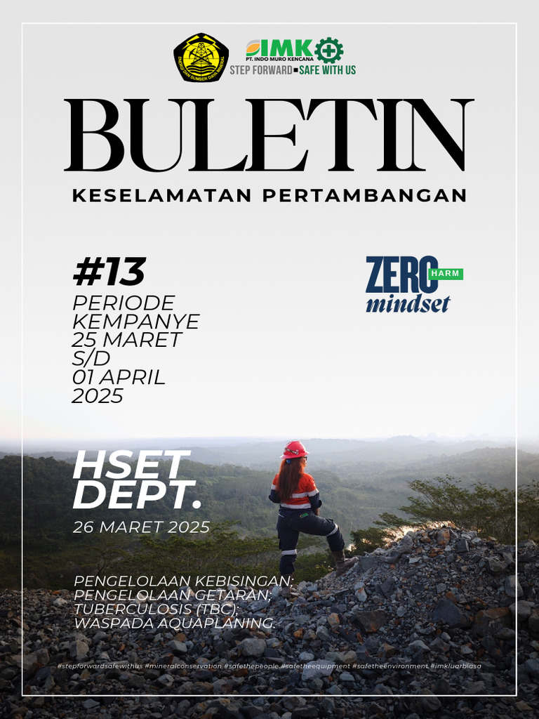 Buletin Mingguan KP 13 26 Mar 01 Apr 2025 PT IMK 1743147576 | PDF