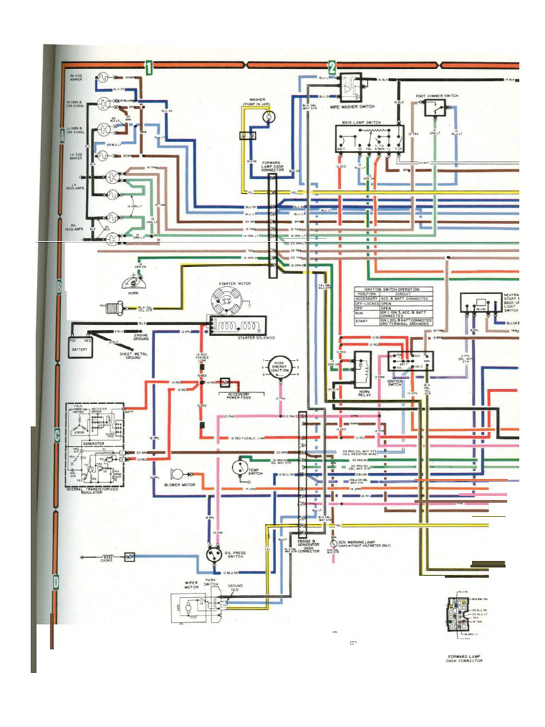 50.771 Wiring - 1978 GM - Wiring Starfire | PDF