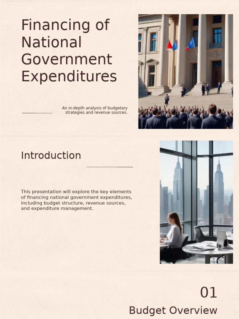 Financing National Government Expenditures | PDF | Government Budget ...