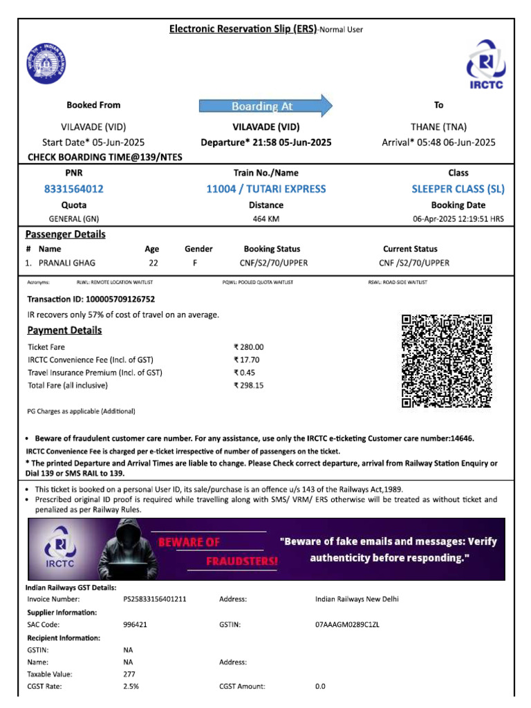 Vil Tna 5jun2025 Pranali | PDF