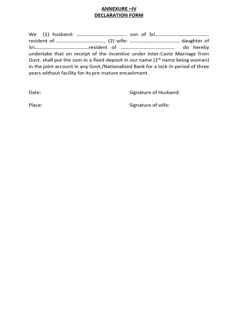 Annexure IV | PDF