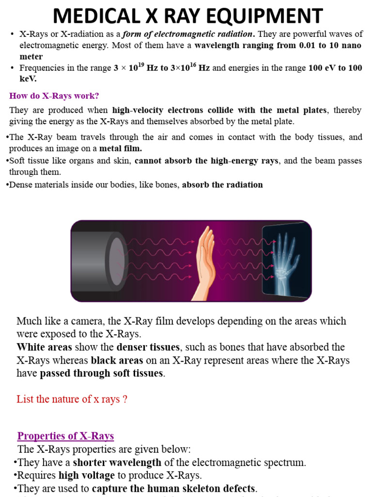 Medical X Ray Equipment | PDF | X Ray | Vacuum Tube