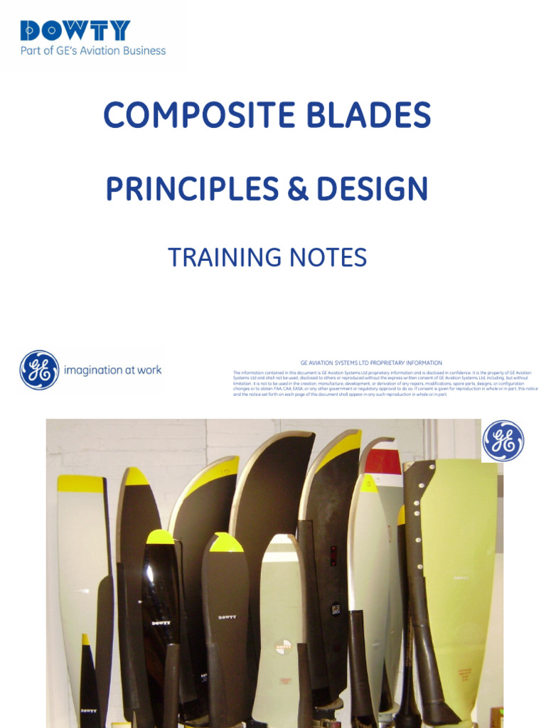Composite Blade Principle & Design Mar 14 | PDF | Composite Material ...