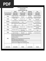 Mess Menu - Updated | PDF