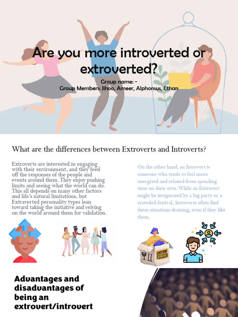 Are You An Introvert or Extrovert | PDF