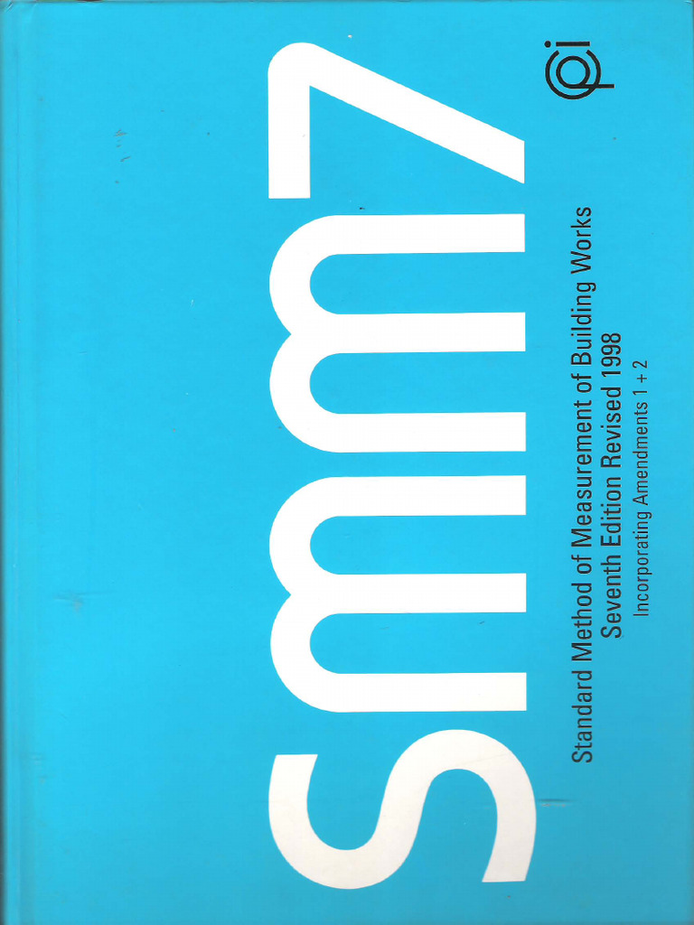 T74 - SMM7 For Building Works | PDF