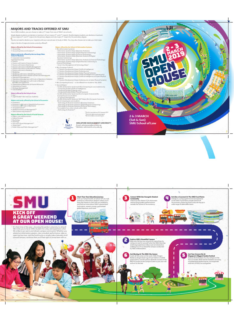 2019 UG Open House Flyer | PDF | Social Sciences | Science
