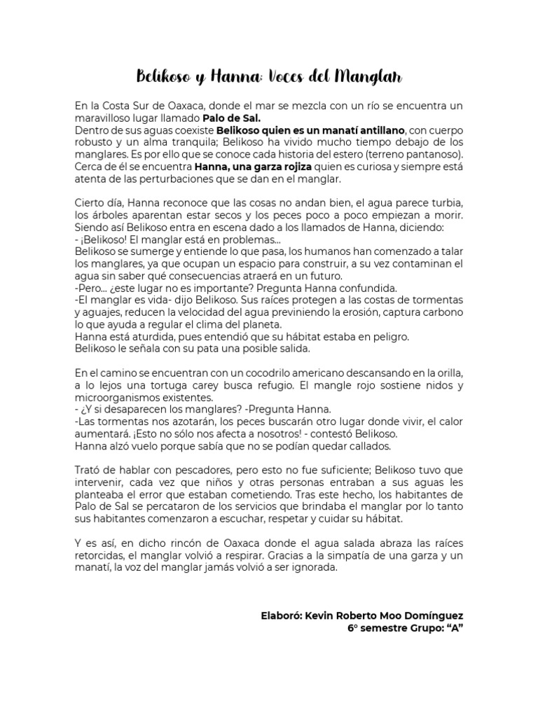 Belikoso y Hanna | PDF | Agua