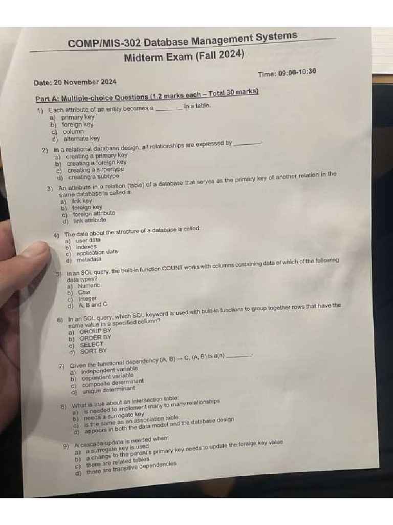 COMP-302 Midterm 2 | PDF