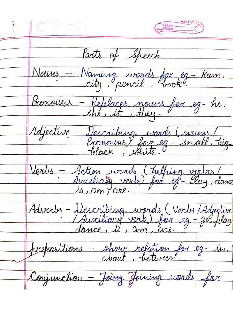 English Language Copy Work Class 5 | PDF