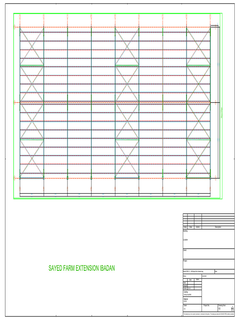 sayed farm extension drawing | PDF | Autodesk | Computer Aided Design